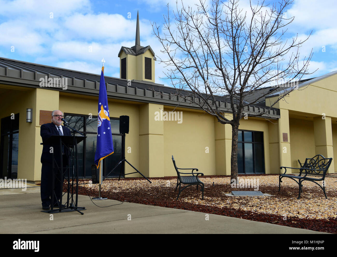 Team Beale held a dedication ceremony for a Holocaust Memorial recently ...