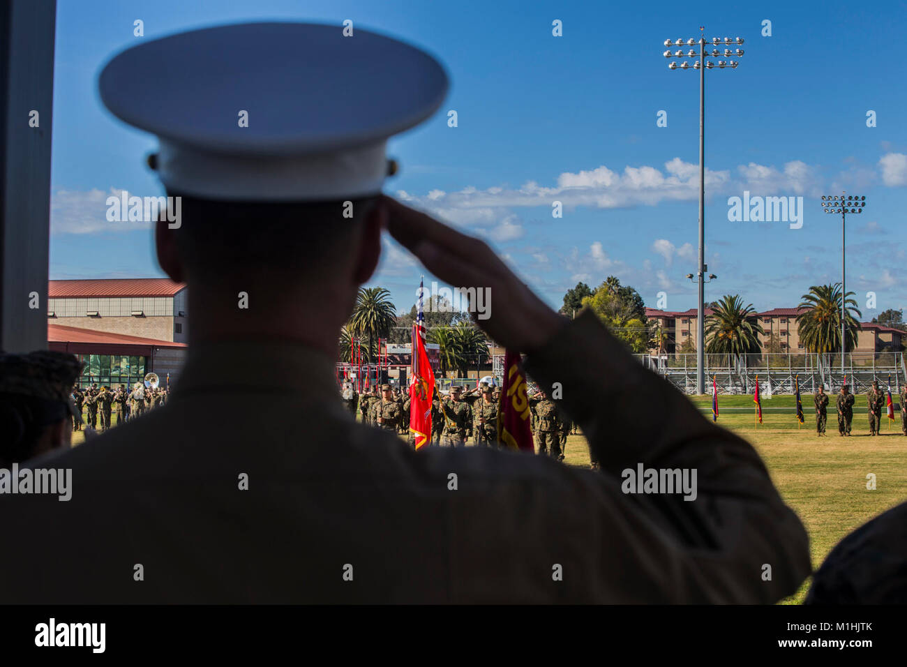 U.S. Marine Cpl. Joseph Purkiss, a data systems administrator with ...