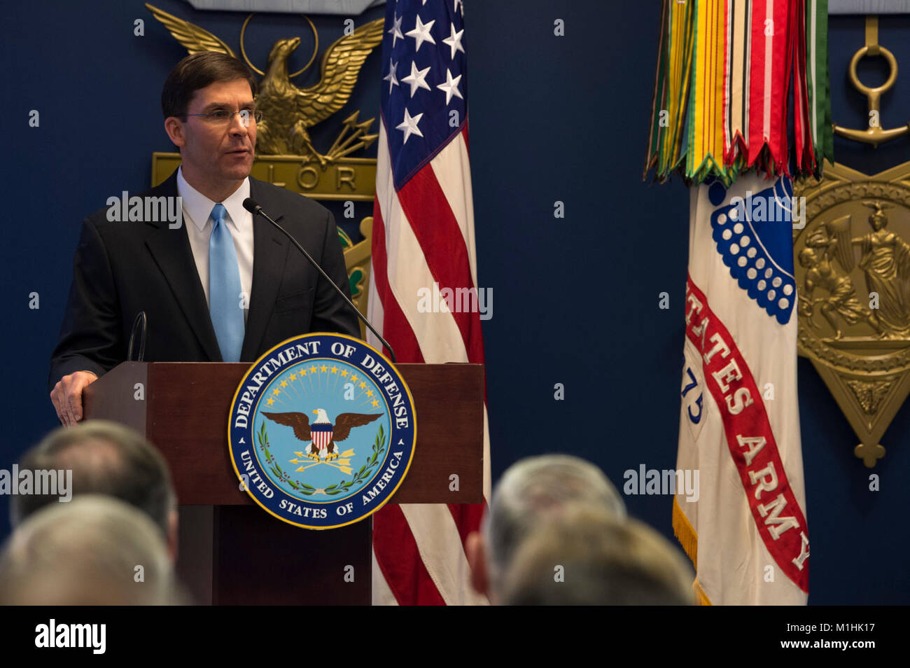 Secretary of Defense James N. Mattis formally swears in the Secretary ...