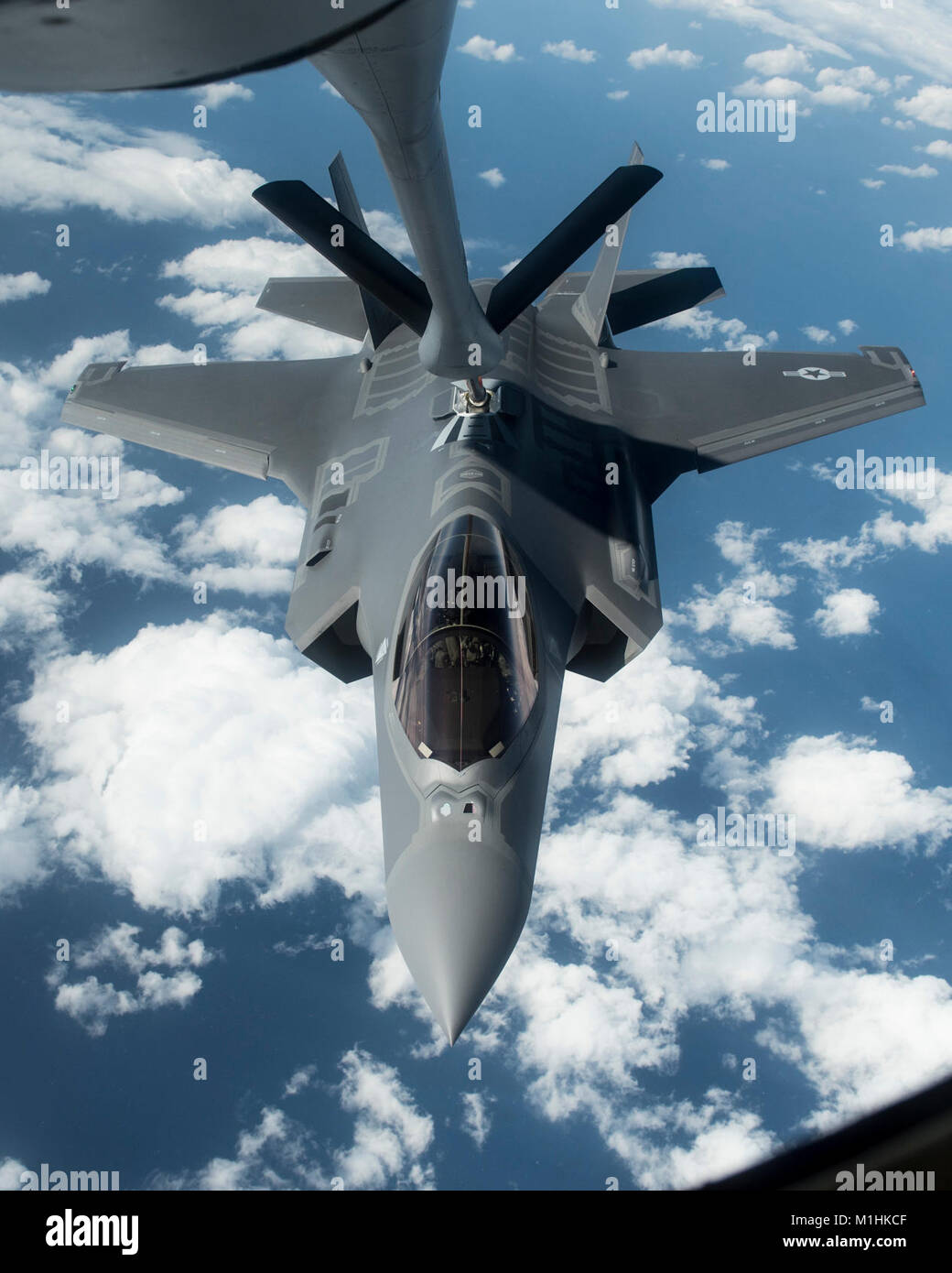 A U.S. Air Force 34th Fighter Squadron F-35A Lightning II from Hill Air ...