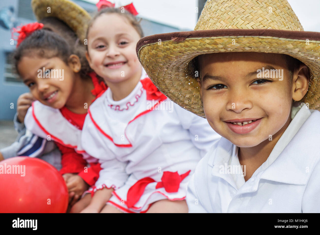 Florida,Hialeah,Jose Marti Parade,honoring Cuban poet,participant ...