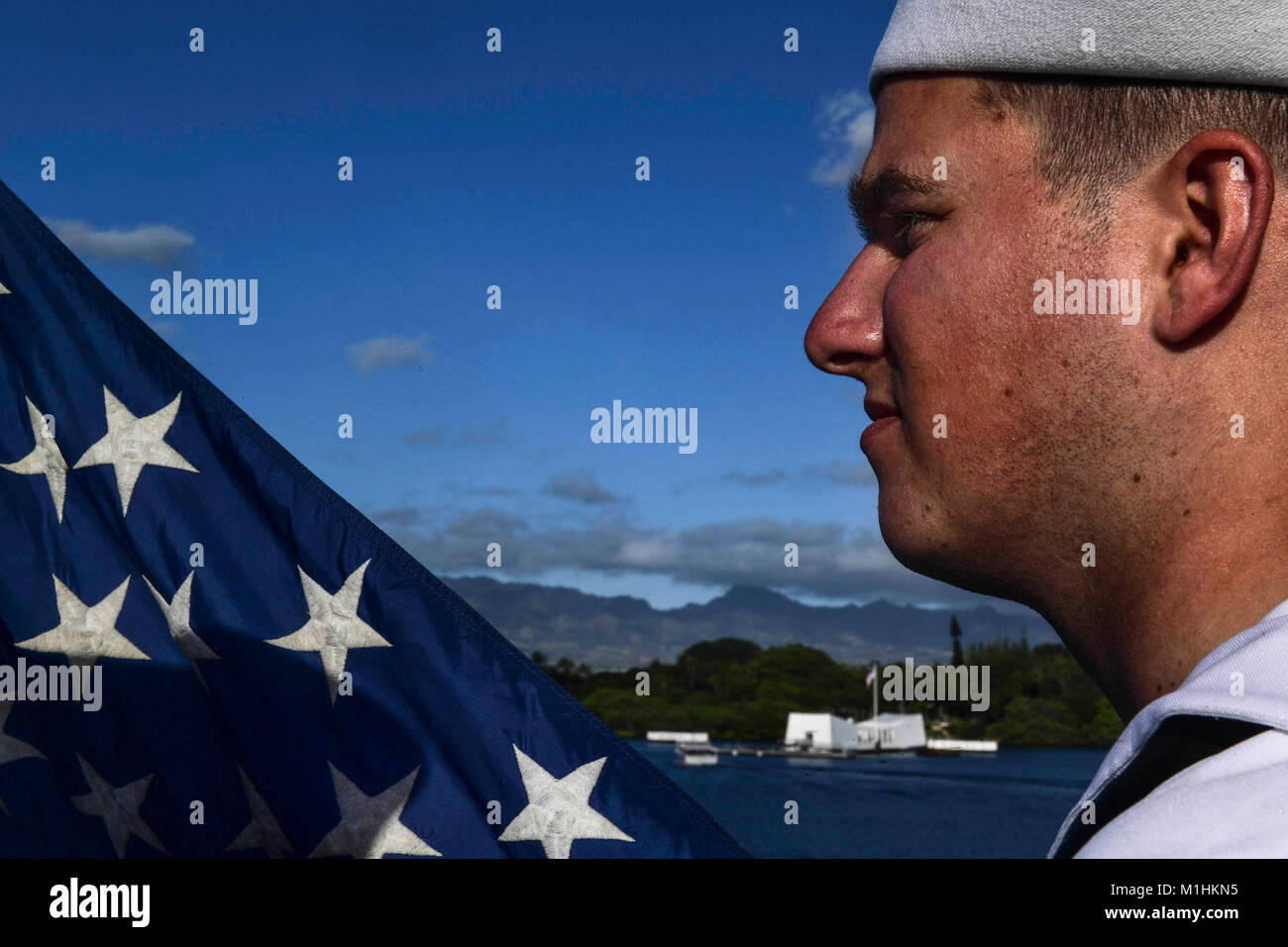PEARL HARBOR, Hawaii (Jan. 23, 2018) Aviation Boatswain Mate Handling ...