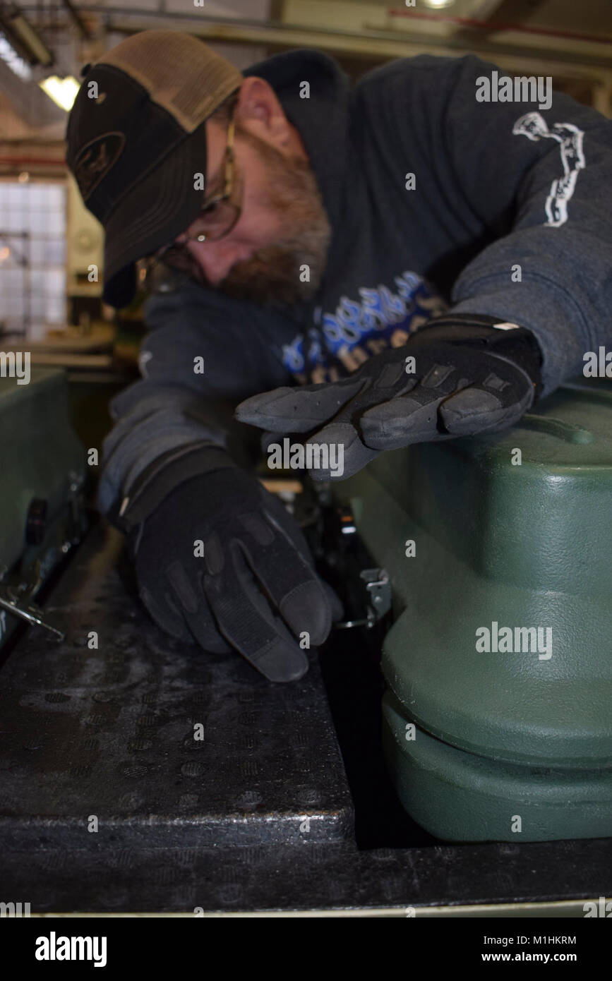 Crane Army Ammunition Activity employees inspect VX99 Stinger practice ...