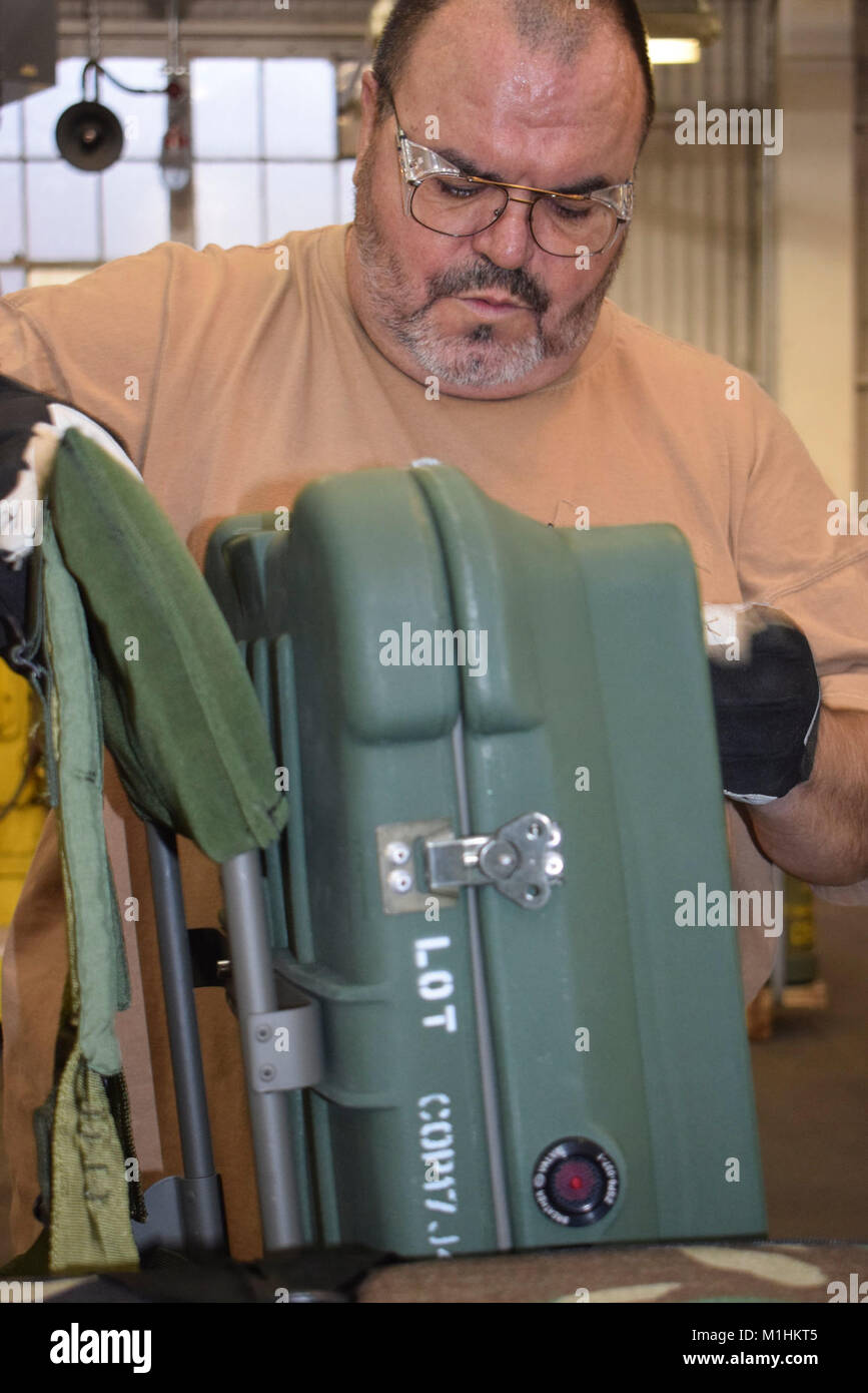 Crane Army Ammunition Activity employees inspect VX99 Stinger practice ...