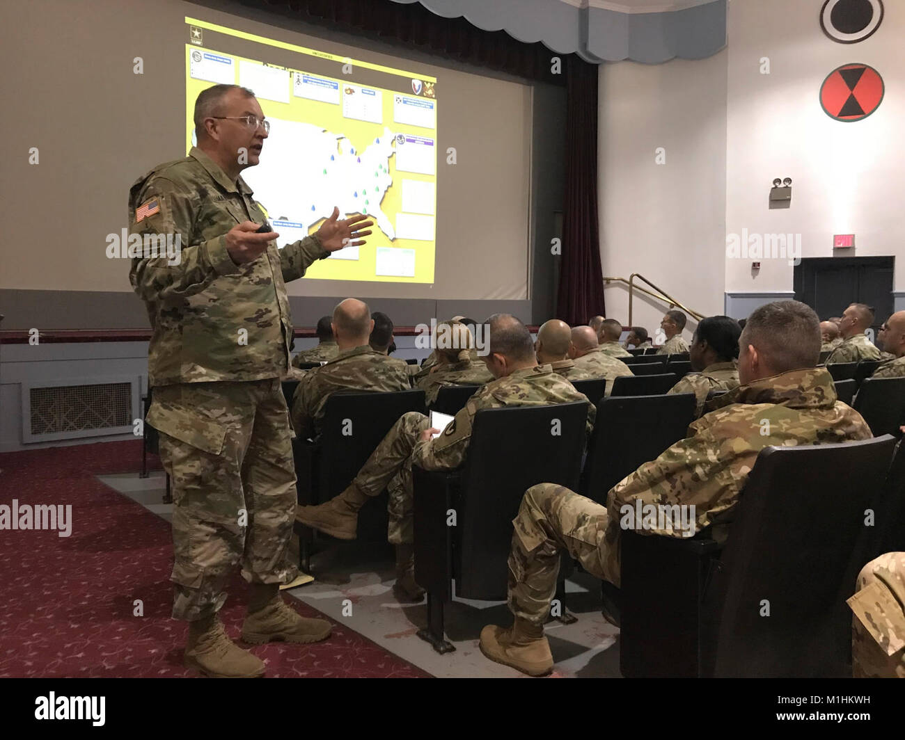 Maj. Gen. Clark W. LeMasters Jr. explains the structure and mission of ...