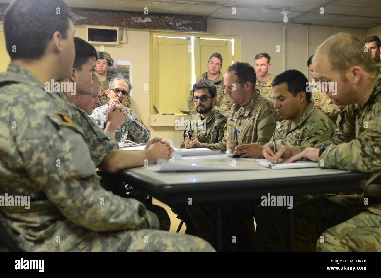 A 1st Battalion, 1st Security Force Assistance Brigade combat advisor ...