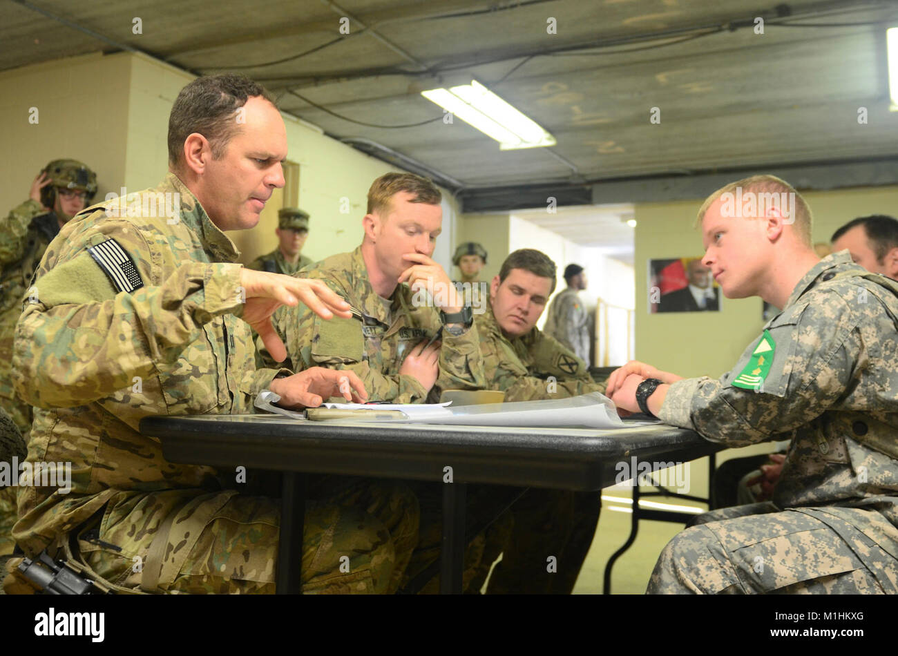 Soldiers from the 1st Battalion, 1st Security Force Assistance Brigade ...