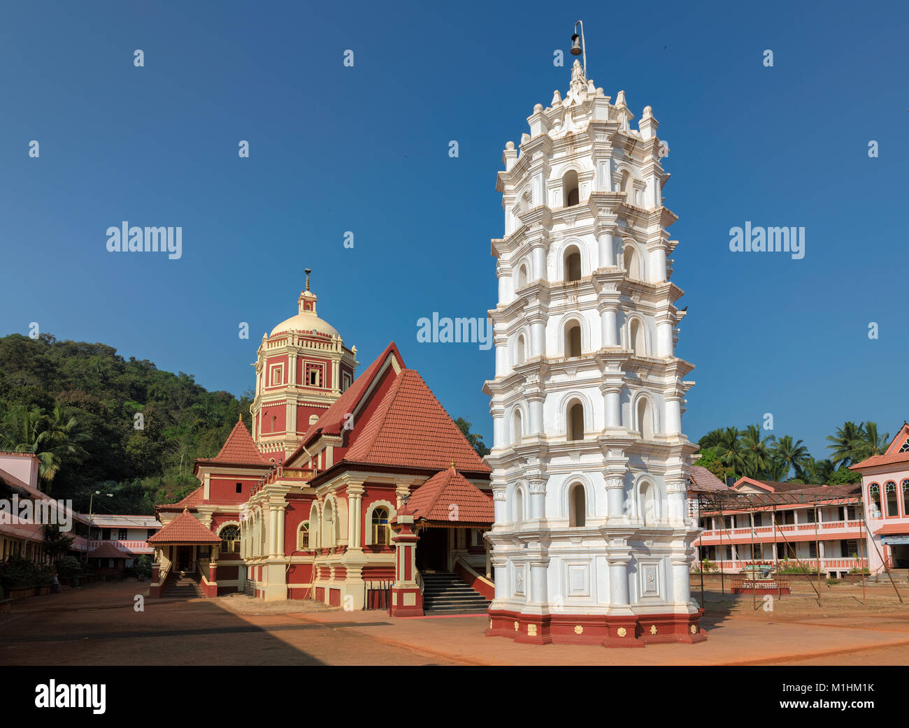 Mangeshi temple hi-res stock photography and images - Alamy