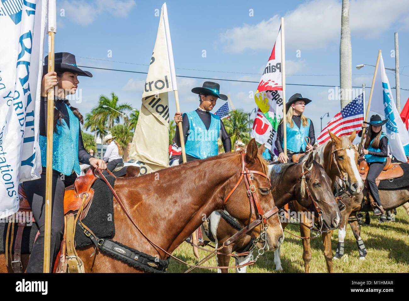 Miami Florida,Homestead,Rodeo Parade,participant,community event ...