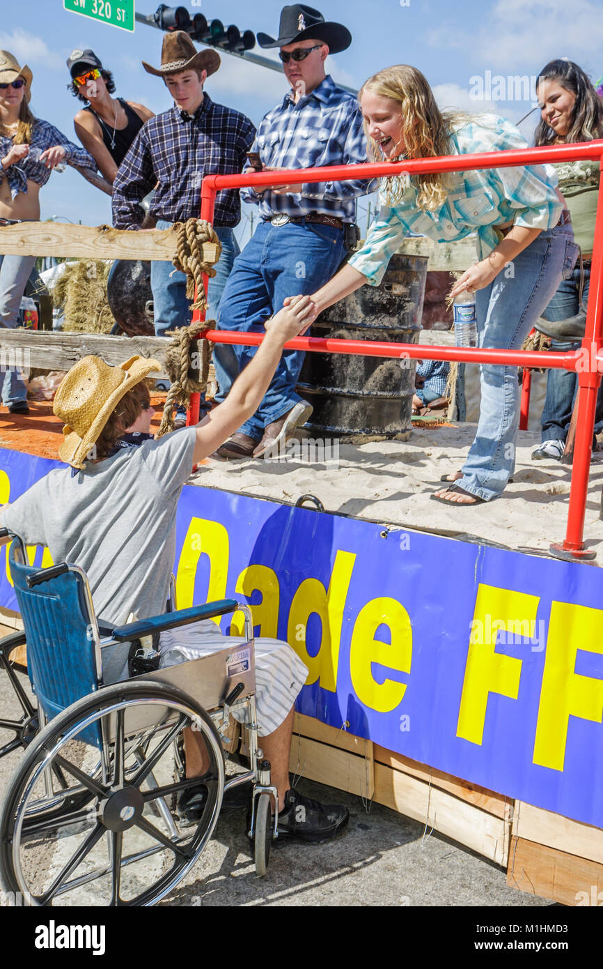 Miami Florida,Homestead,Rodeo Parade,participant,community event ...