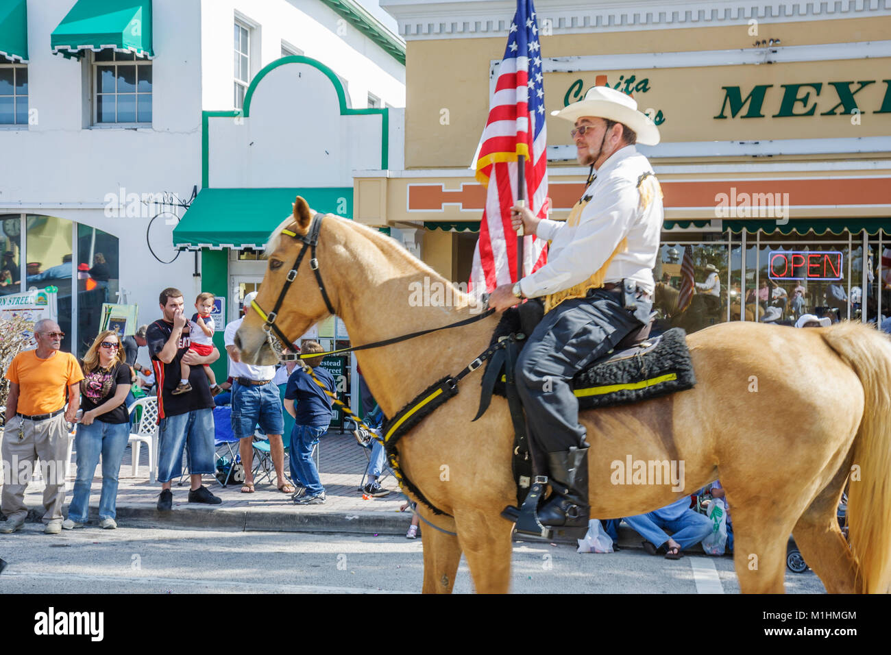 Miami Florida,Homestead,Krome Avenue,Rodeo Parade,participant,community ...