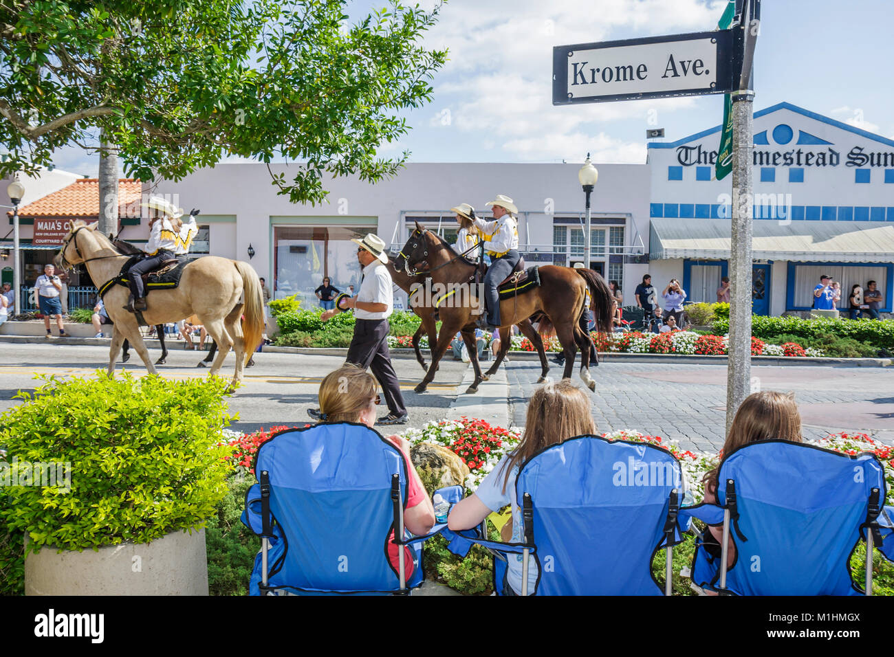 Miami Florida,Homestead,Krome Avenue,Rodeo Parade,participant,community ...