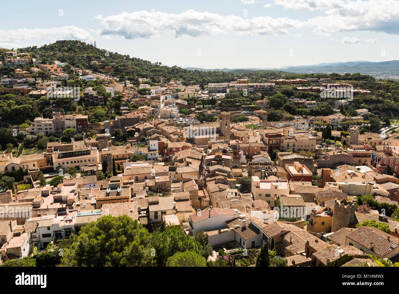 Castle of begur hi-res stock photography and images - Alamy