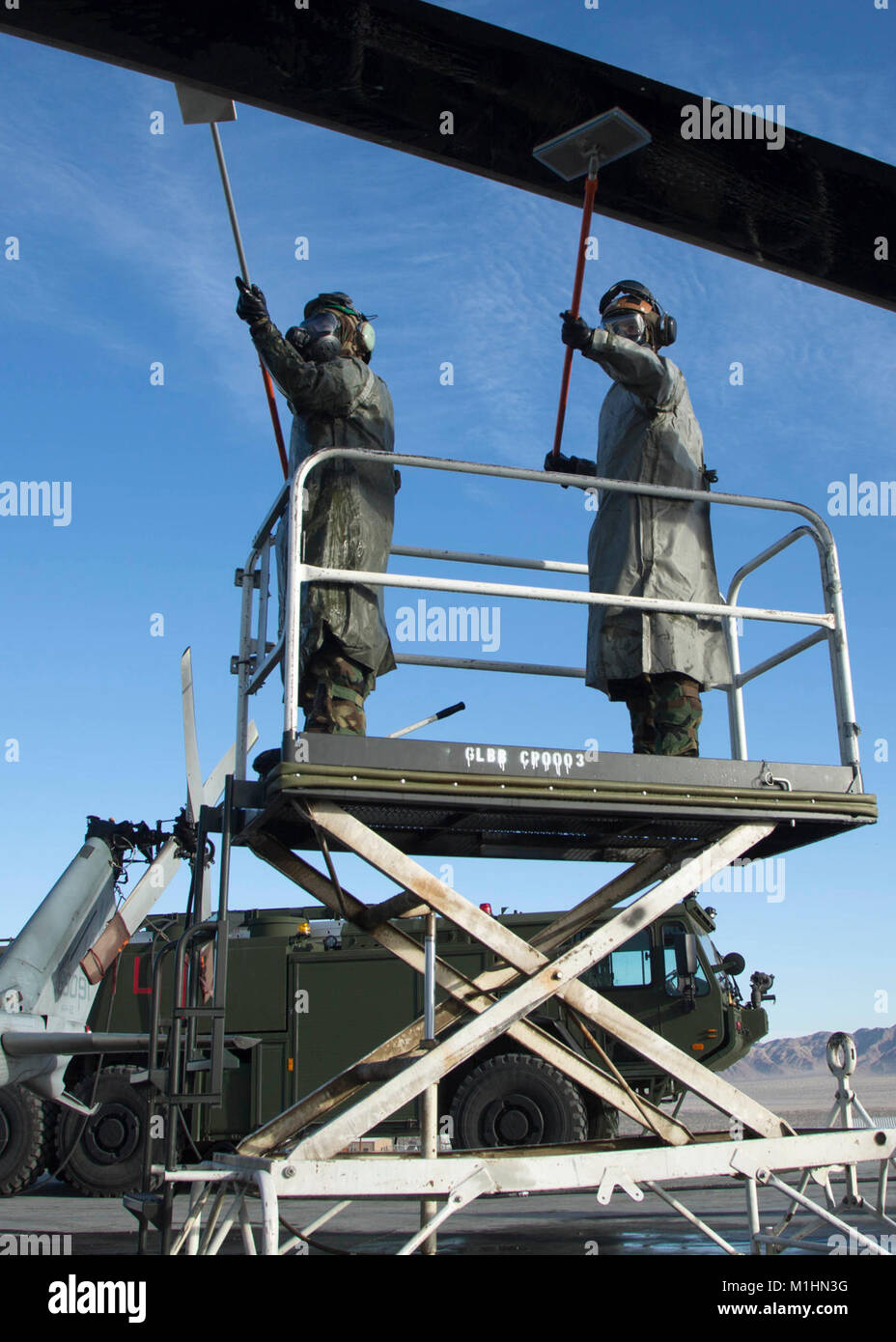 U.S. Marines with Marine Light Attack Helicopter Squadron 267, Marine ...