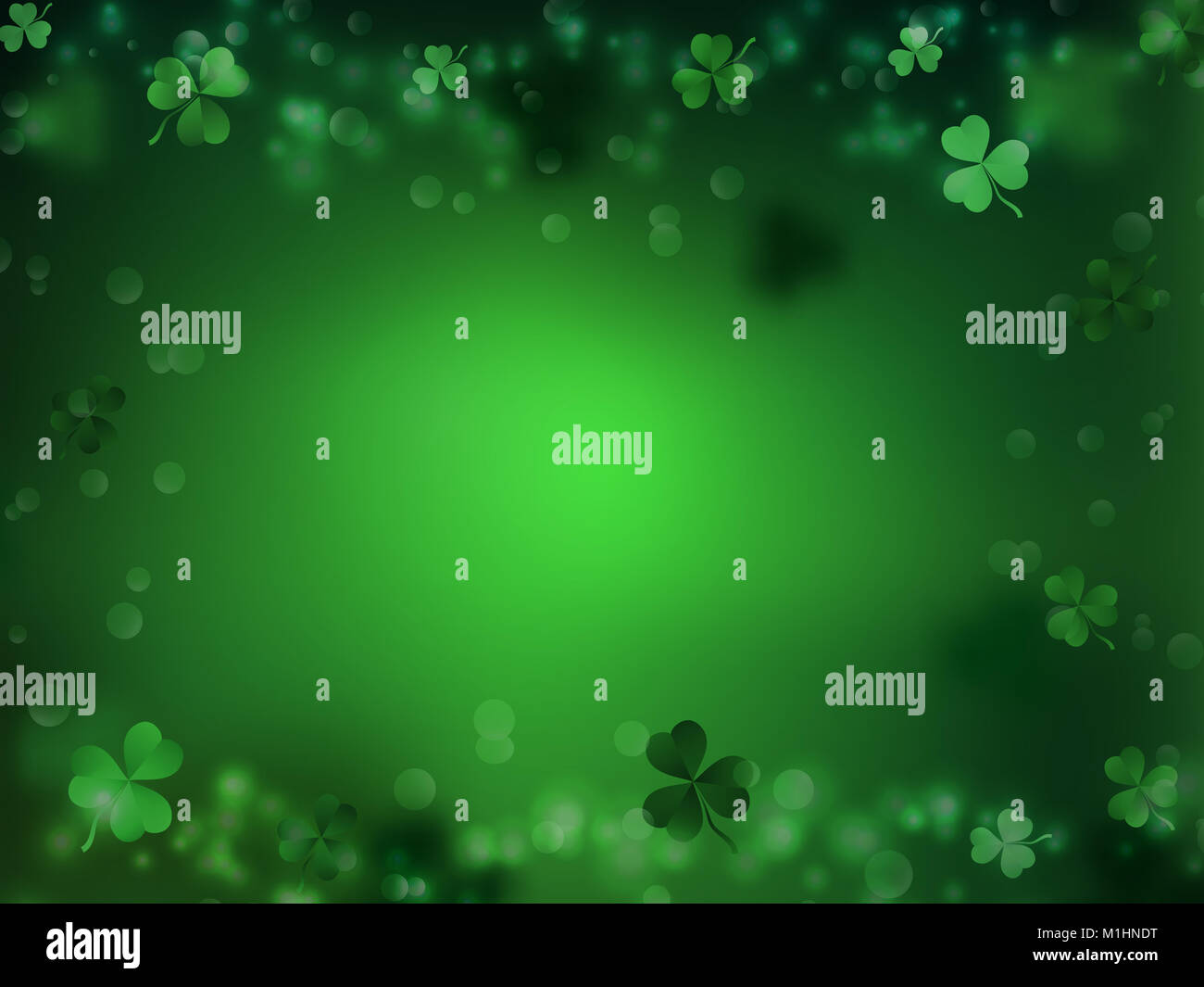 St. Patrick's Day. Green background by a St. Patrick's Day Stock Photo ...