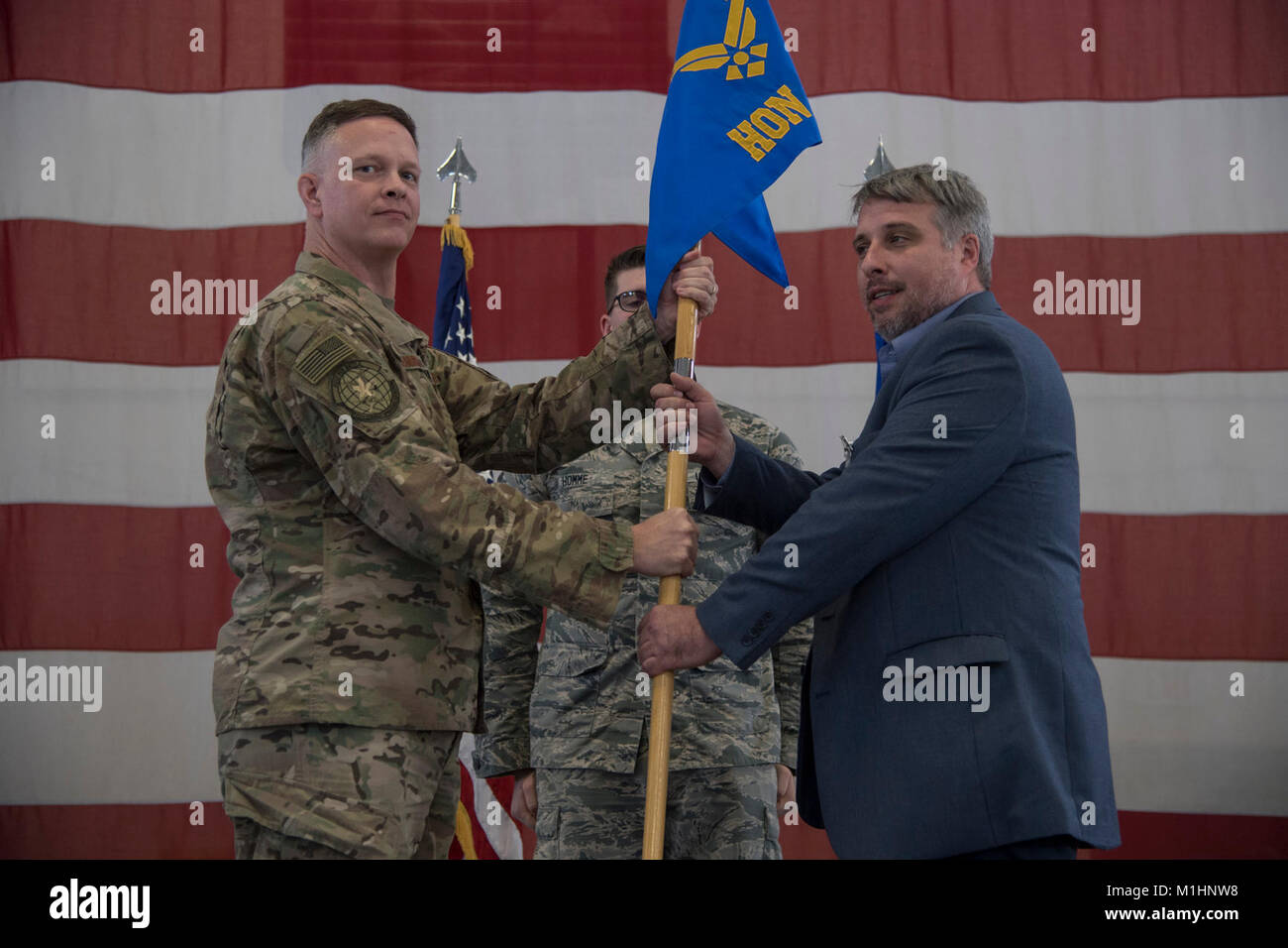 Greg Moore, incoming 23d Combat Operations Squadron honorary commander ...