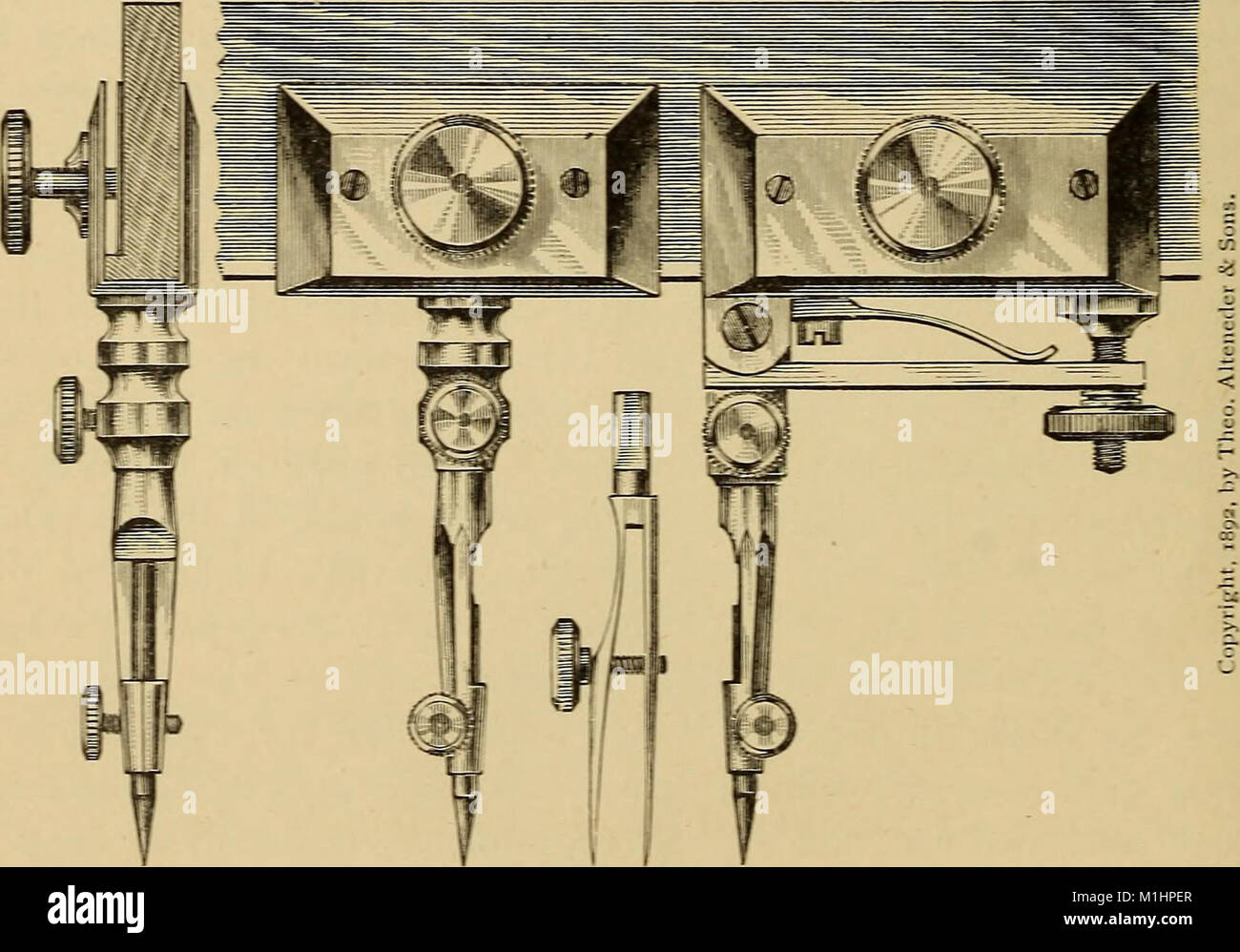 This 1892 catalogue provides a list of available drawing instruments ...