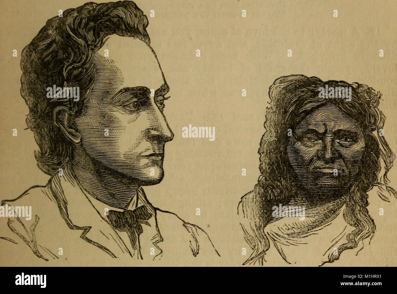 This 1873 chart is an illustrated guide to physiology and physiognomy ...
