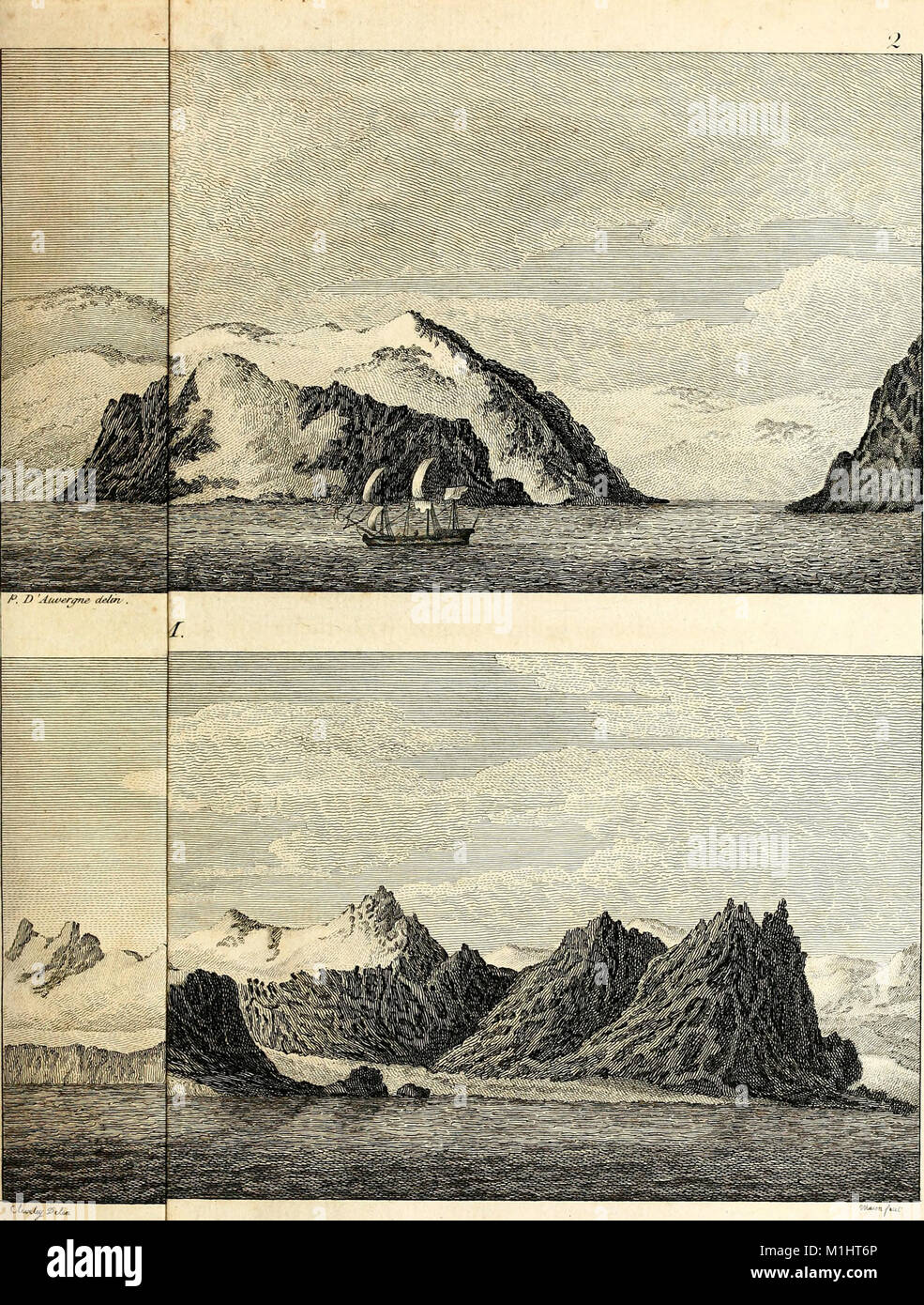 The 1773 voyage to the North Pole, commissioned by the British monarchy ...