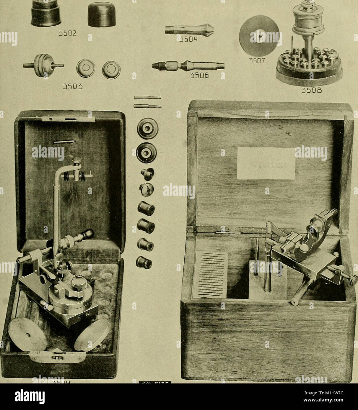 A 1899 catalogue offering a range of supplies for watchmakers, jewelers ...