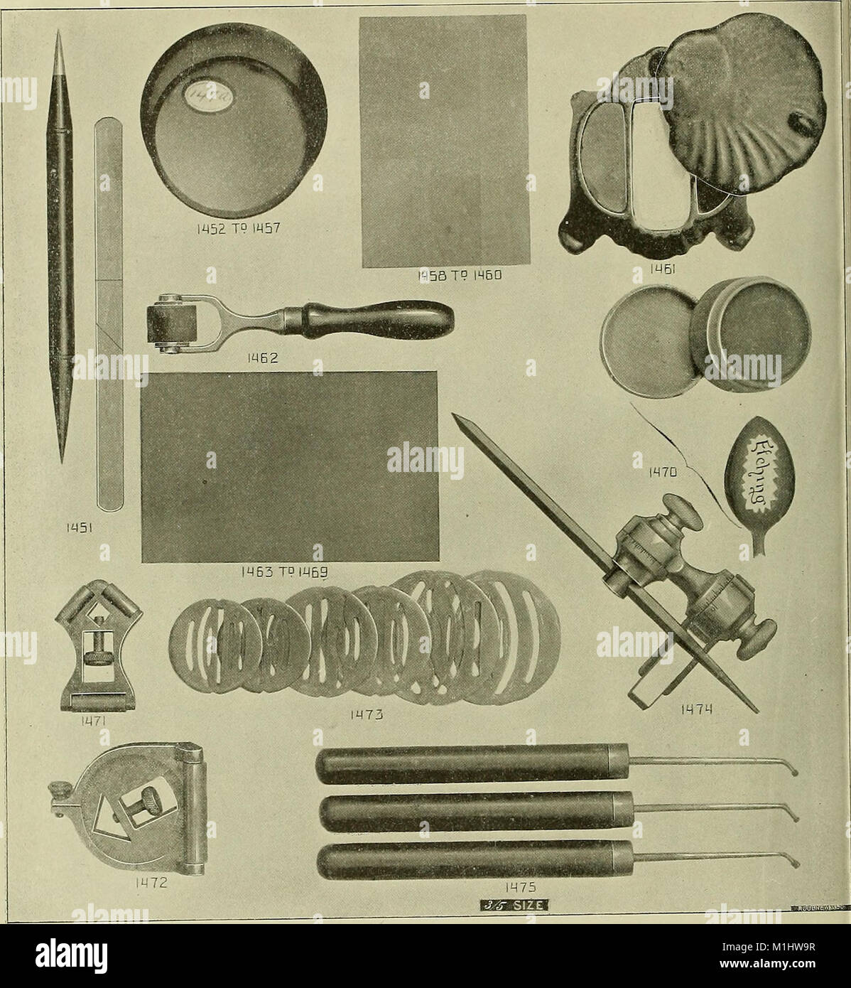 This 1899 catalogue provides an extensive list of tools, materials, and ...