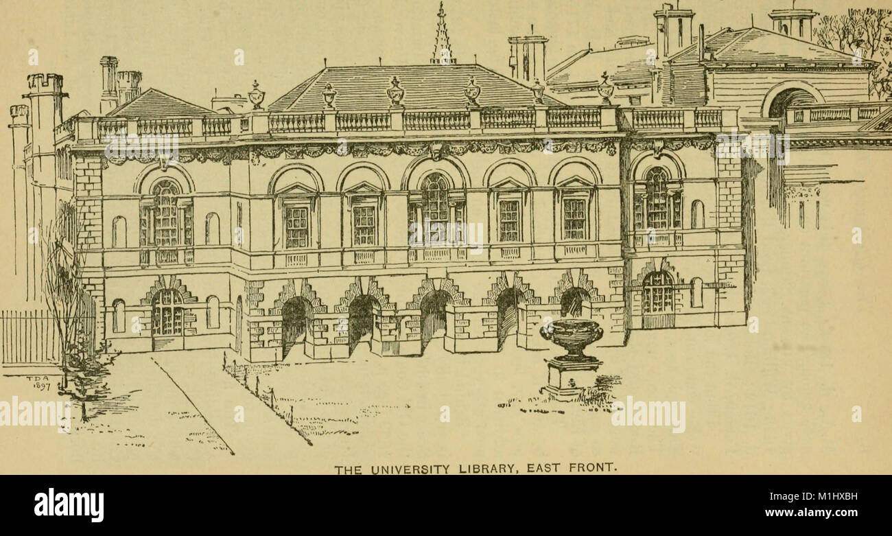 A 1906 guidebook offering a concise overview of Cambridge, its history ...