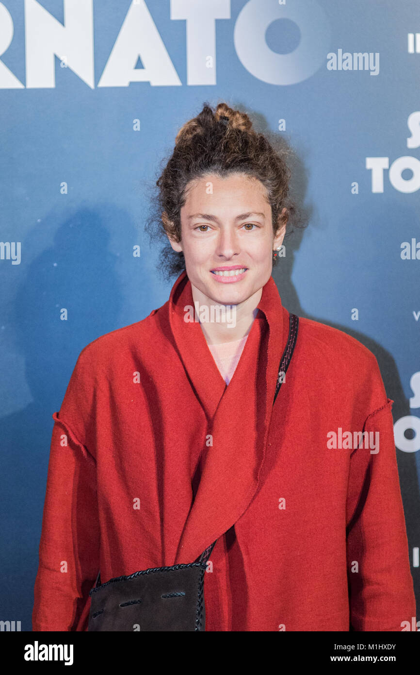 photocall for the presentation of the film: "I'm back" 2018 Stock Photo ...