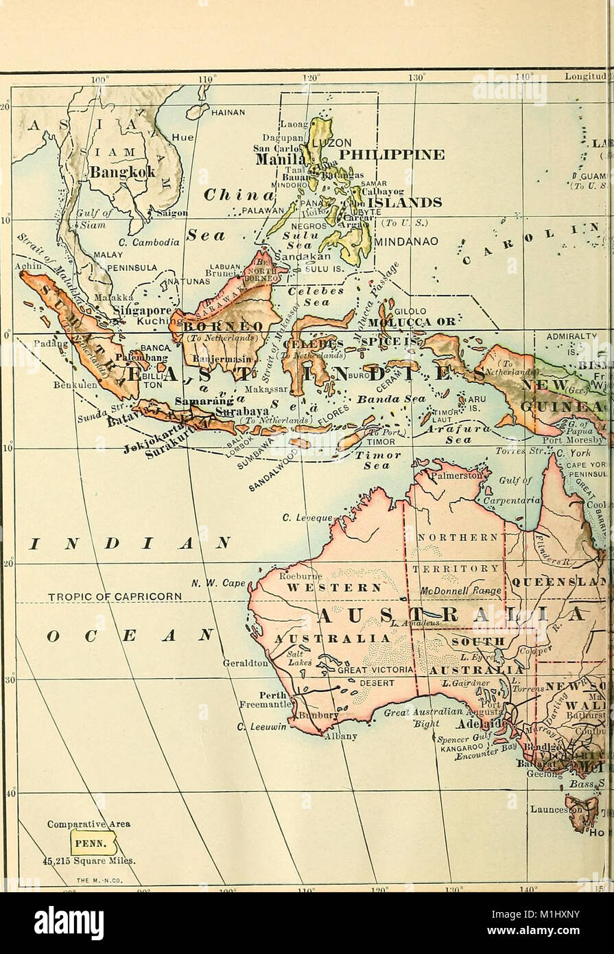 This 1902 geography book provides comprehensive coverage of global ...