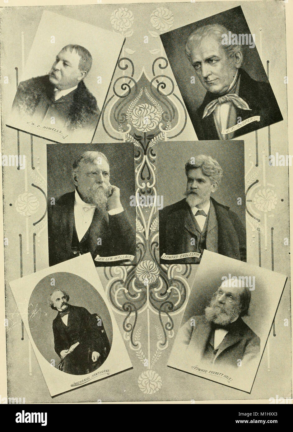 A century of American literature and the lives and portraits of our ...