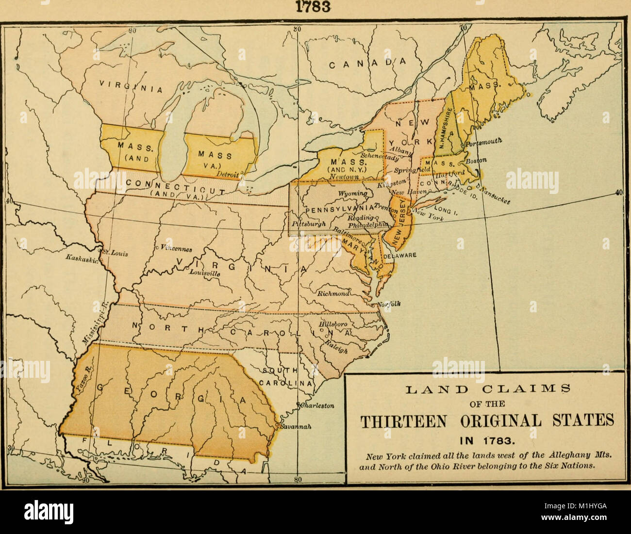 This 1900 historical account outlines the development of the United ...