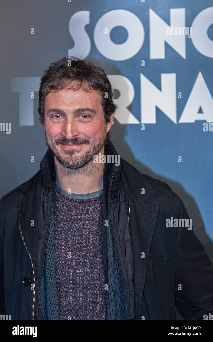 photocall for the presentation of the film: "I'm back" 2018 Stock Photo ...