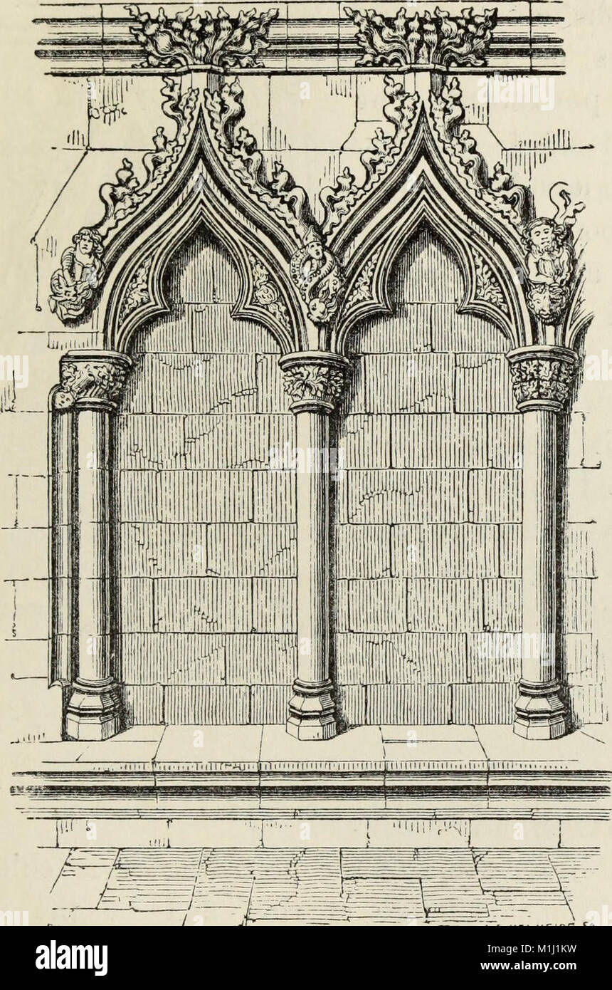 An introduction to the study of Gothic architecture (1877) (14576752739 Stock Photo - Alamy