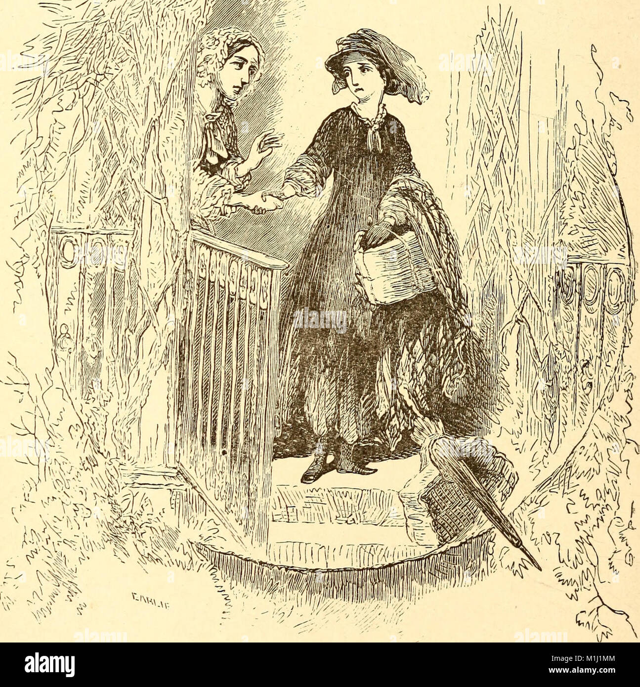 American etiquette and rules of politeness (1883) (14781218731 Stock ...