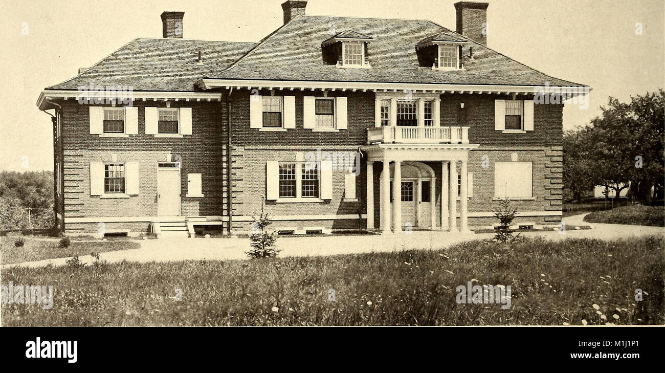 American Homes and Gardens, published in 1905, showcases architectural ...