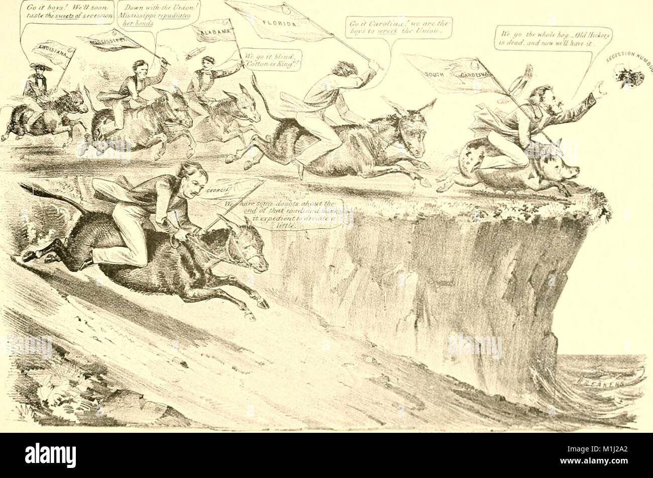 *American Caricatures Pertaining to the Civil War* (1918) explores the ...