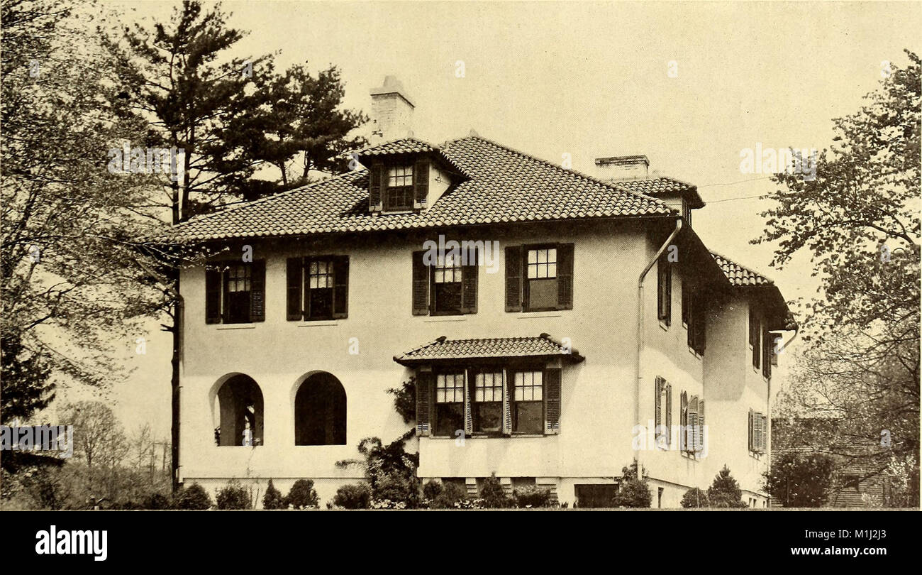 'American Homes and Gardens' from 1905 showcases American residential ...