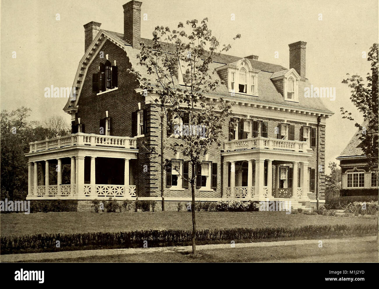 This publication from 1905 explores design trends, landscaping, and ...