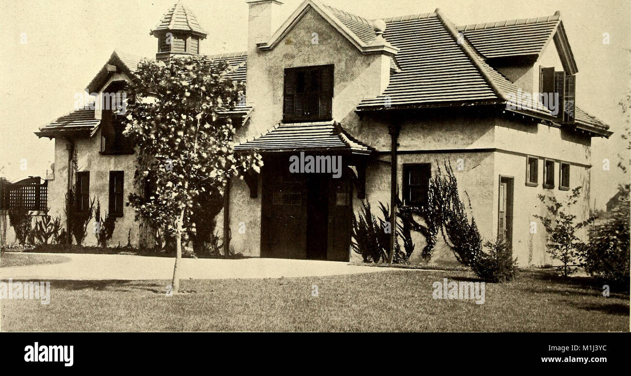 'American Homes and Gardens' (1905) features trends in home design and ...