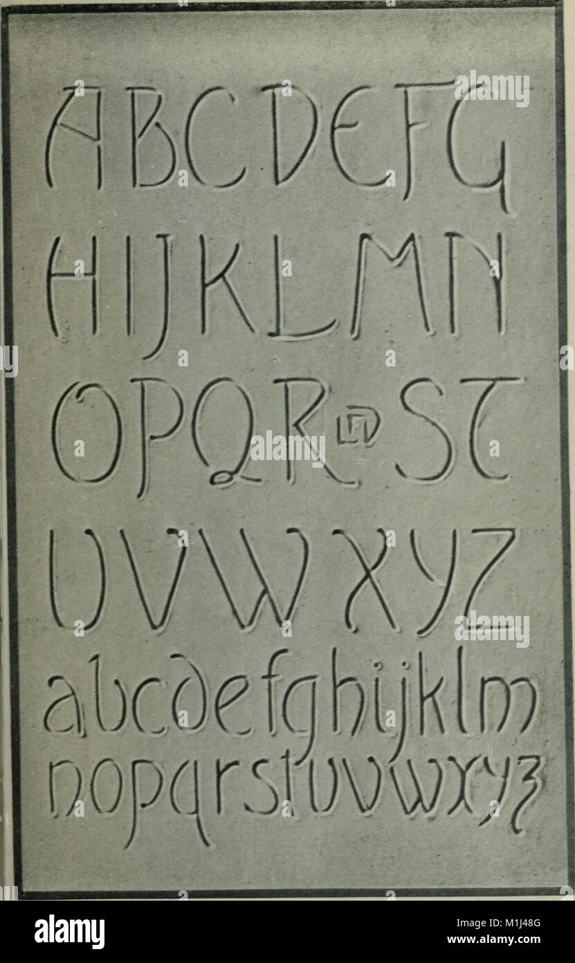 Alphabet 1898 hi-res stock photography and images - Alamy