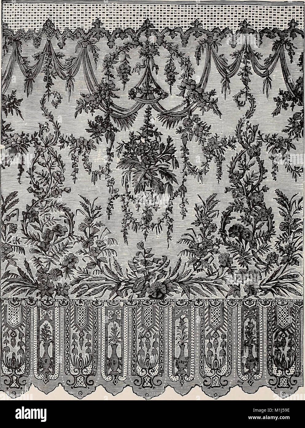 This 1900 work explores the history of hand-made lace, its origins, the ...