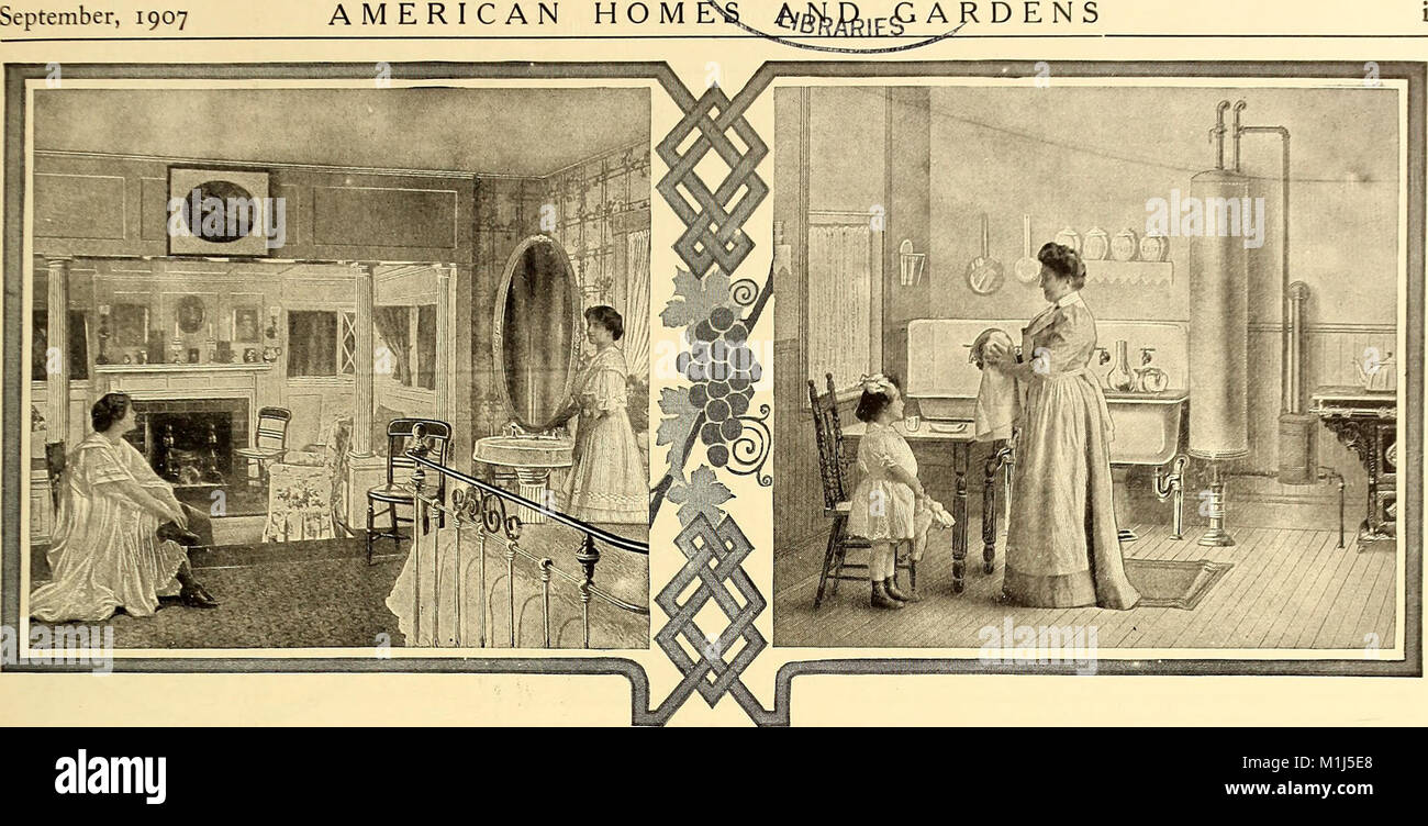 *American Homes and Gardens* (1907) covers the design and planning of ...