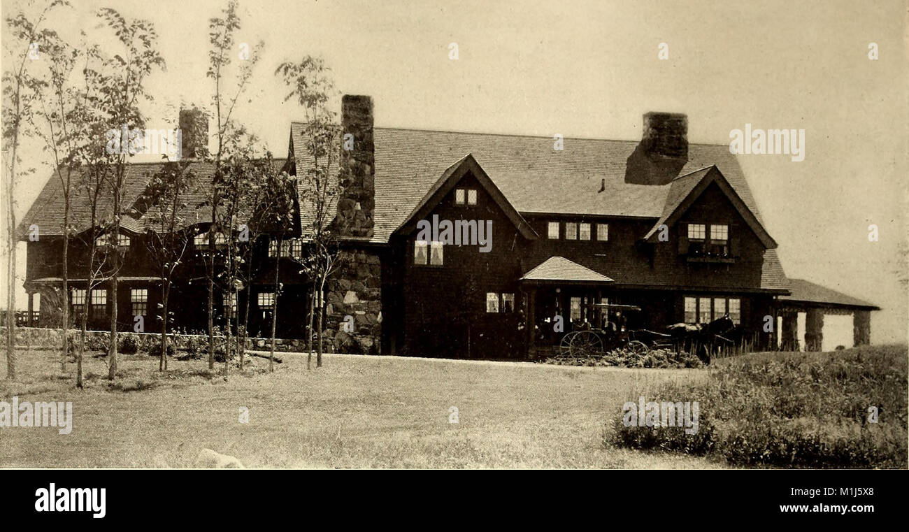 This 1905 publication showcases various American home and garden ...