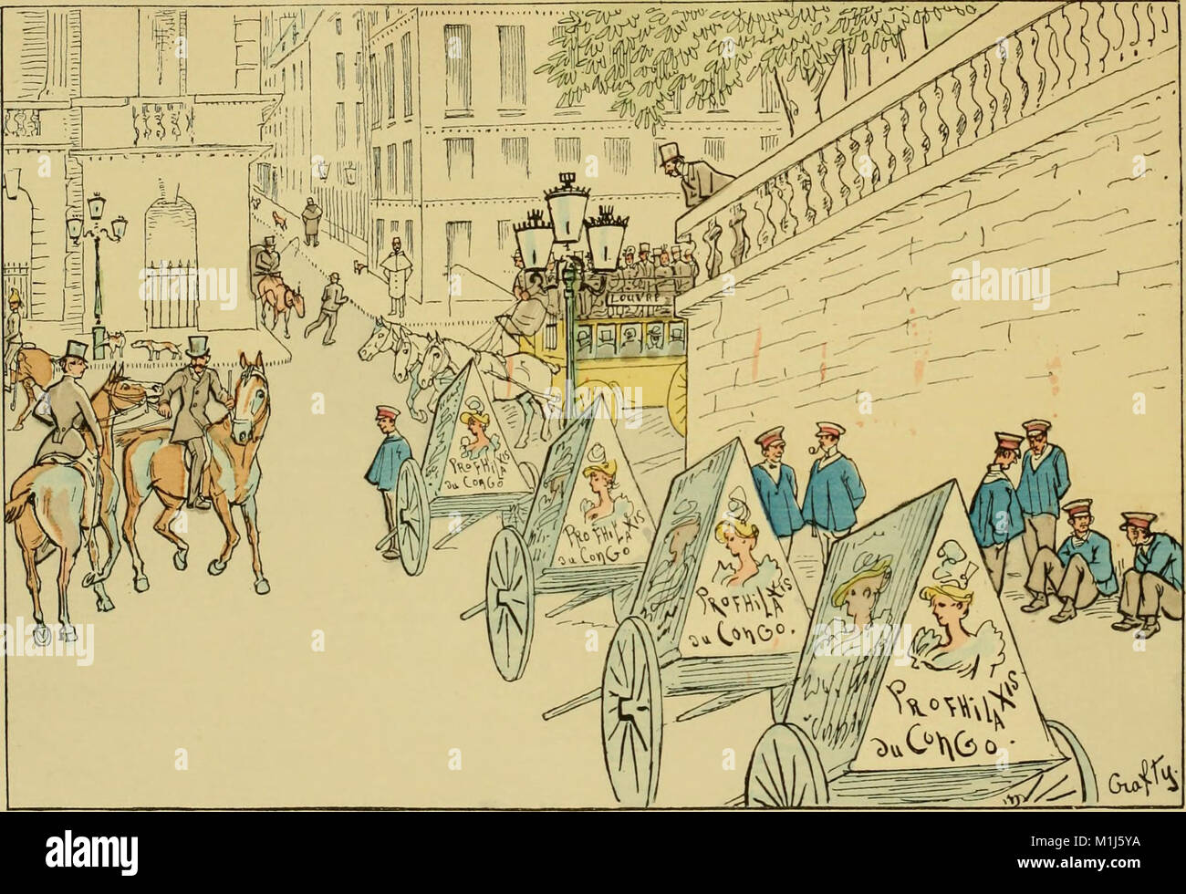 *A travers Paris* (1894) is a travelogue that explores the streets ...