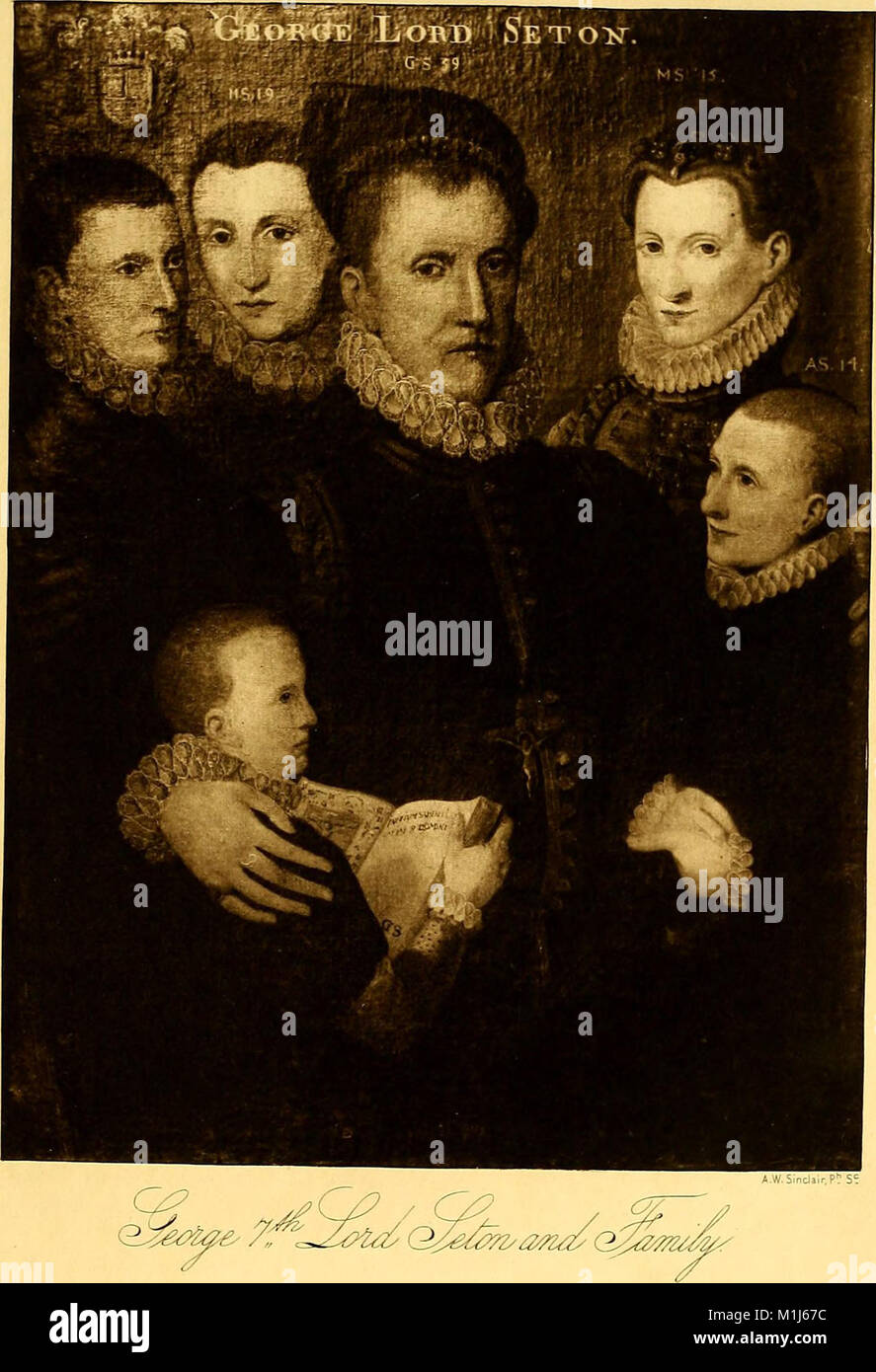 A history of the family of Seton during eight centuries. (With plates ...