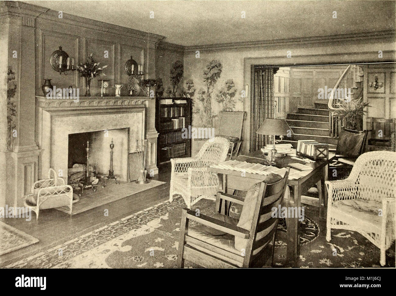 The 1907 publication 'American Homes and Gardens' offers insights into ...