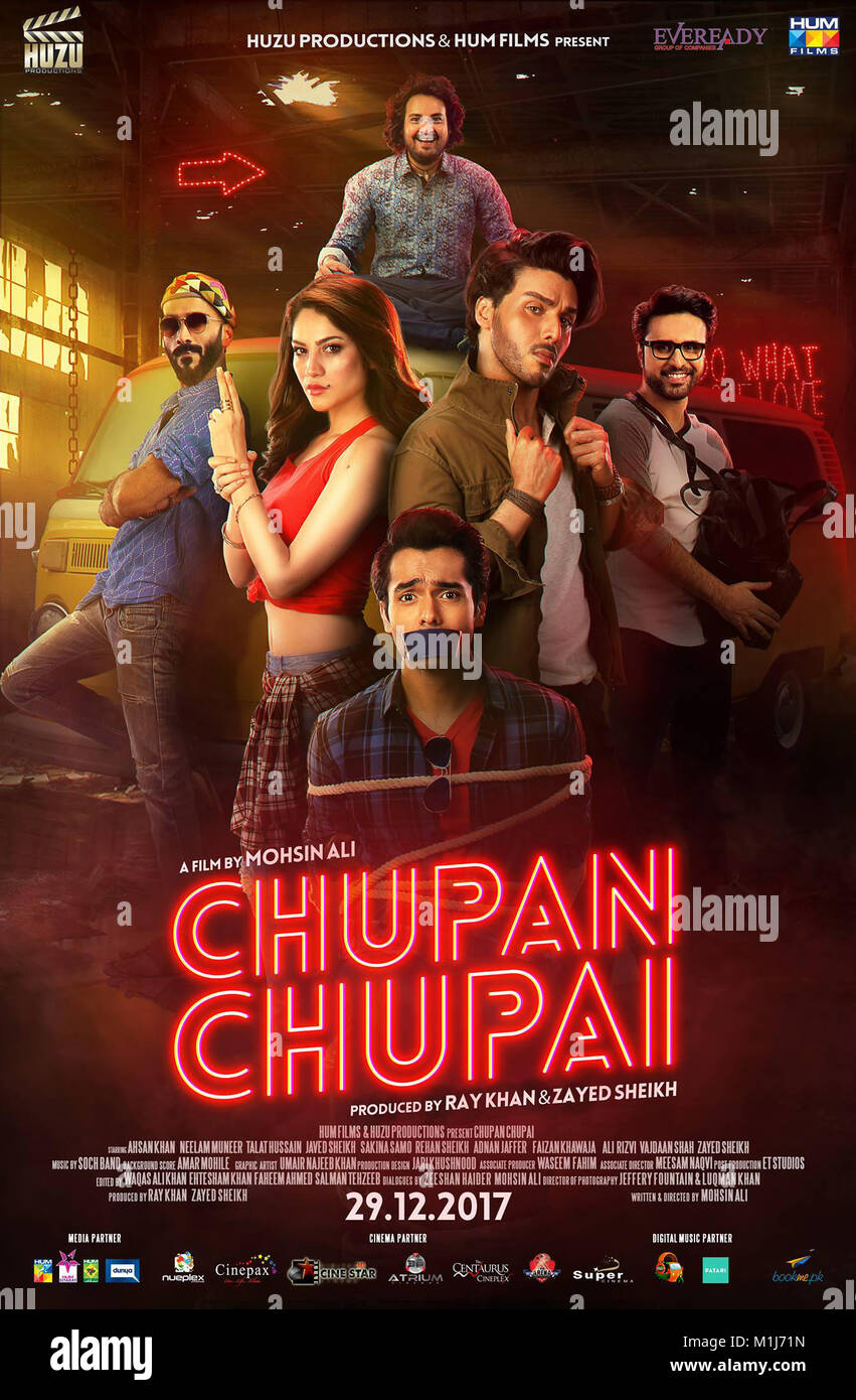 HIDE AND SEEK, (aka CHUPAN CHUPAI), Pakistani poster, Ali Rizvi (top ...