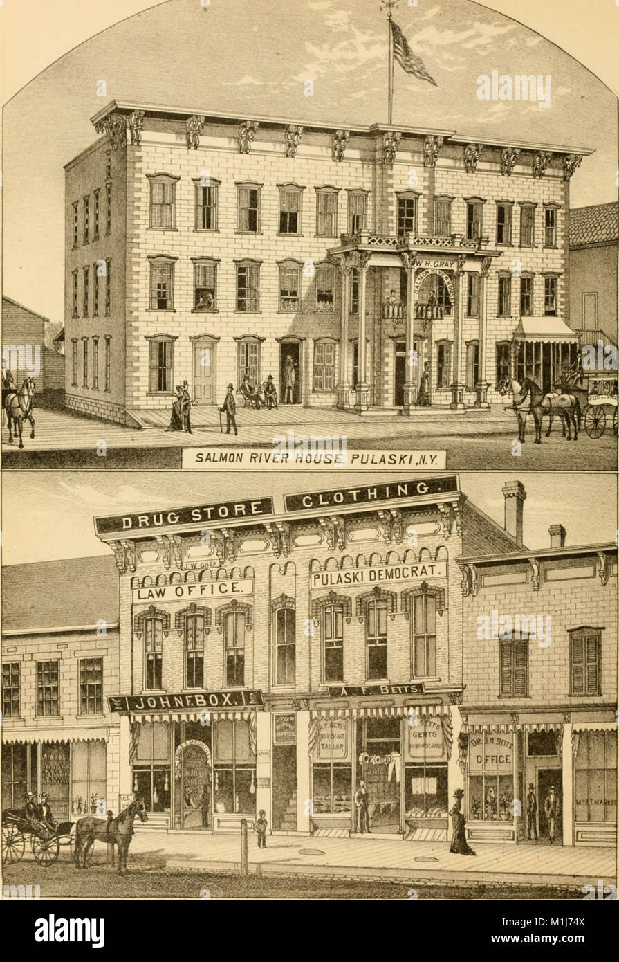 The 'History of Oswego County, New York' (1877) provides a detailed ...