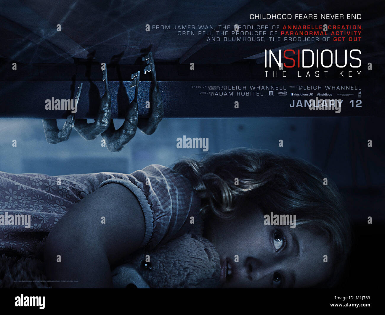 INSIDIOUS: THE LAST KEY, (aka INSIDIOUS: CHAPTER 4), British poster ...