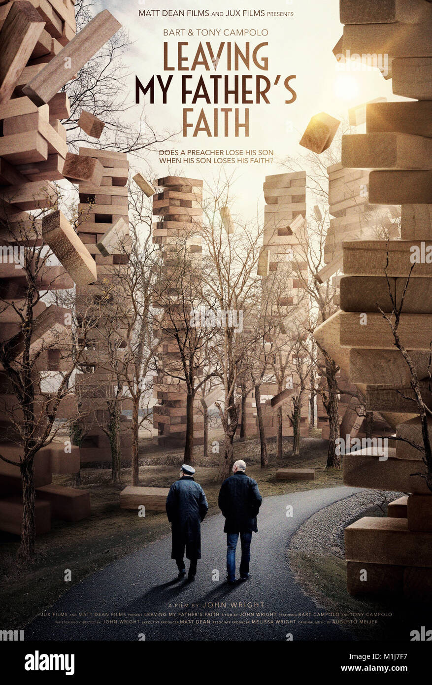 LEAVING MY FATHER'S FAITH, poster art, from left: Tony Campolo, Bart ...