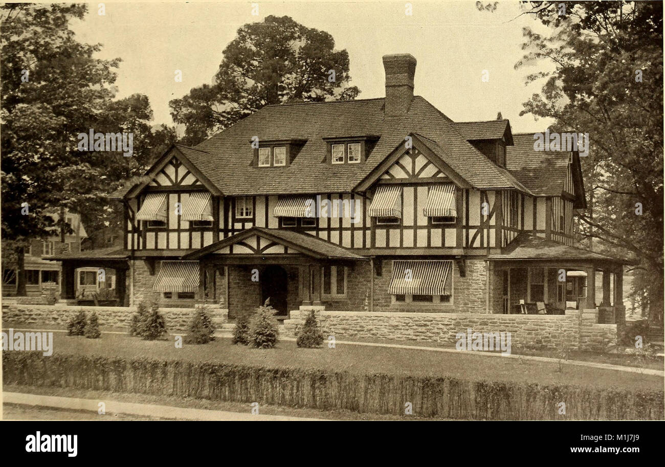 'American Homes and Gardens' (1907) is a publication that showcases the ...